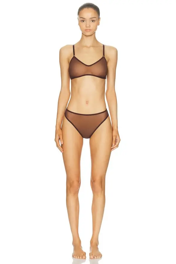 KYE Recline Mesh Brief - Cocoa
