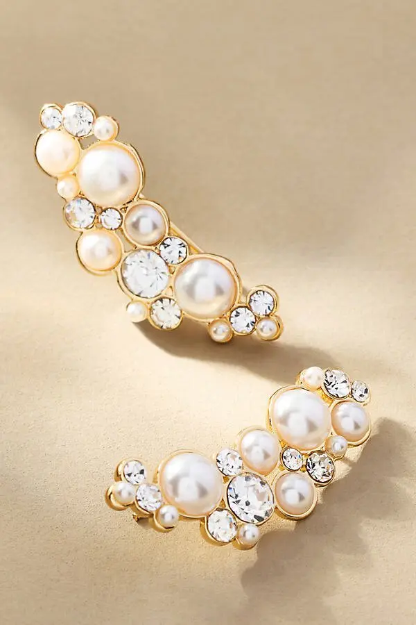 Baublebar Gabbriette Crawler Earrings - Neutral