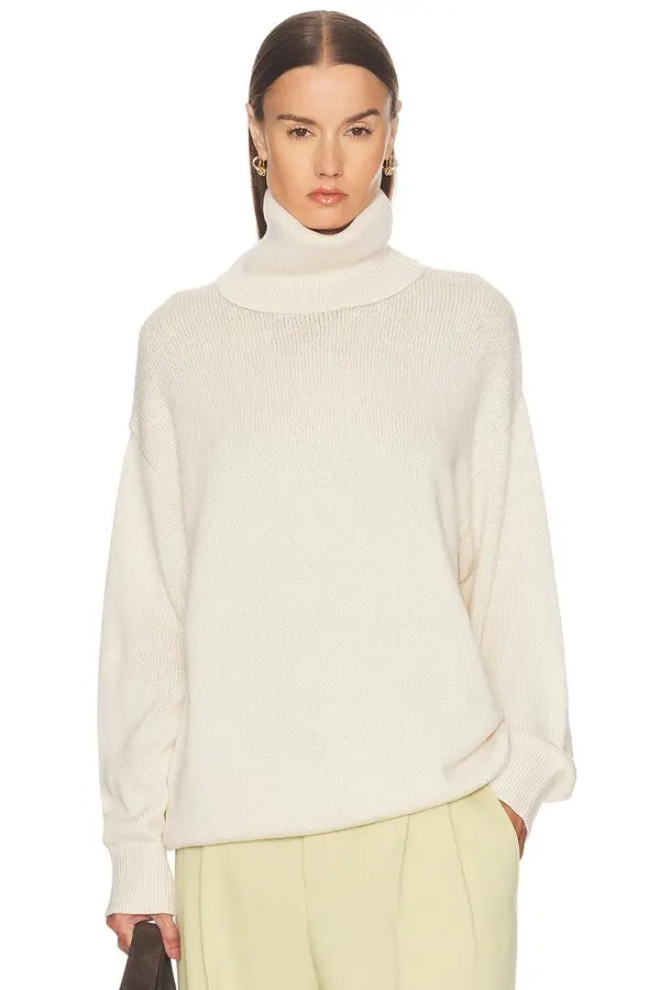 TOTEME Longline Turtleneck Sweater