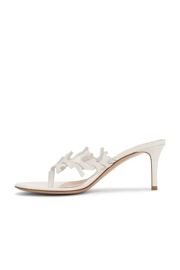 GIANVITO ROSSI Nuit Sandal - Off White