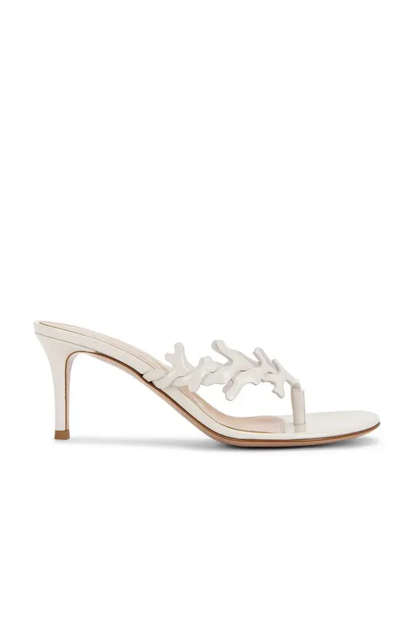 GIANVITO ROSSI Nuit Sandal - Off White