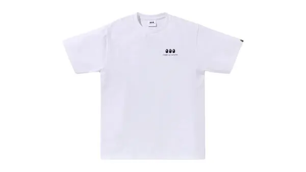 A BATHING APE X Cdg Osaka Logo Tee Shirt - White