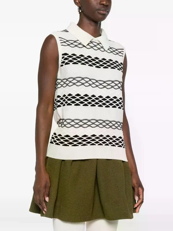 Loewe Patterned Knit Top