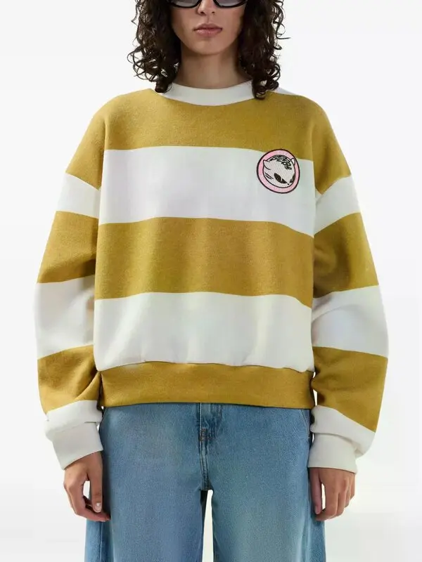 Gcds Striped Pattern Sweater
