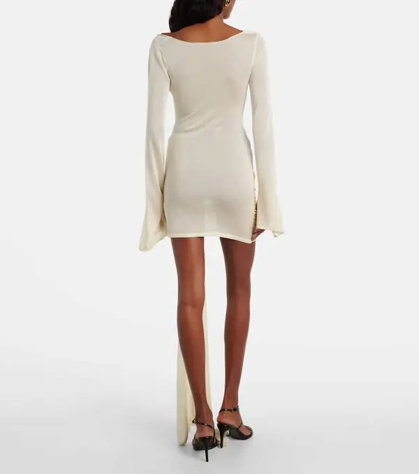 AYA MUSE Draped Minidress