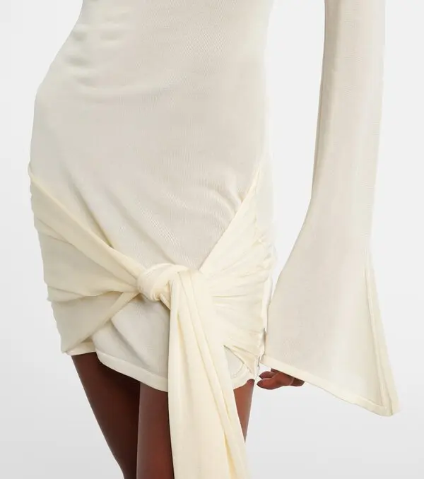 AYA MUSE Draped Minidress