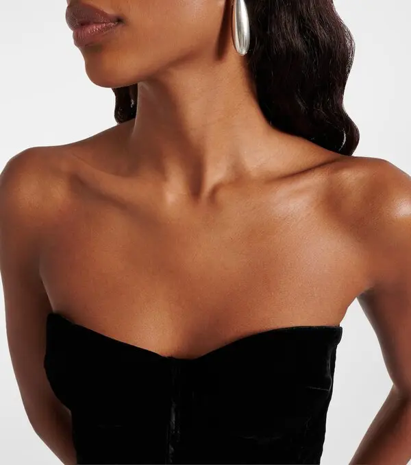 Remain Birger Christensen Velvet Bustier
