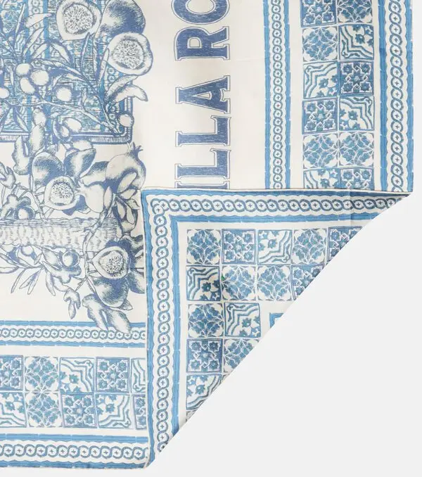 ALEMAIS Al�mais Villa Romantica Silk Scarf