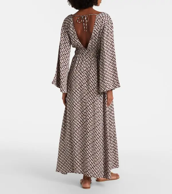 Melissa Odabash Maja Printed Kaftan