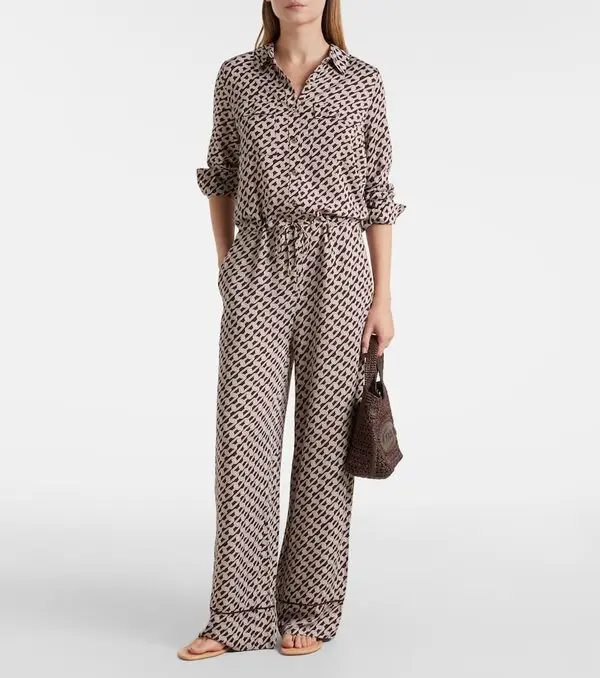 Melissa Odabash Una Printed Jumpsuit