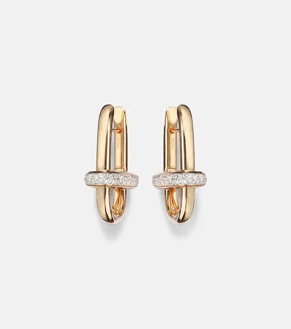 Pomellato Iconica Earrings With Diamonds - Gold