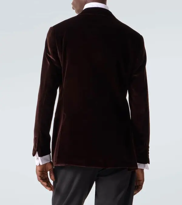 Thom Sweeney Cotton Velvet Blazer