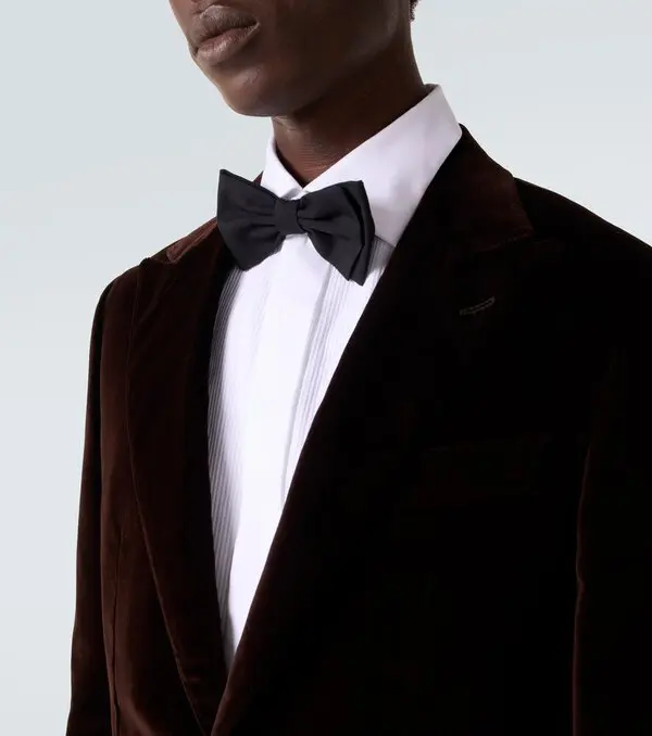 Thom Sweeney Cotton Velvet Blazer