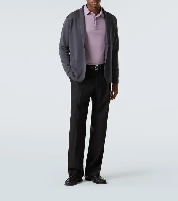 Thom Sweeney Wool Blazer - Grey