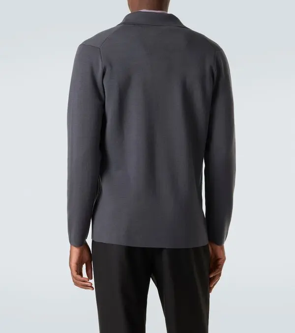 Thom Sweeney Wool Blazer - Grey