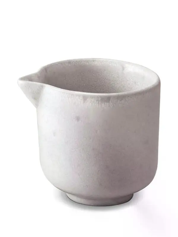 L'Objet Terra Stone Sauce Server - White