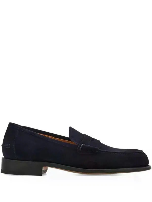FERRAGAMO Tramezza Velvet Loafers