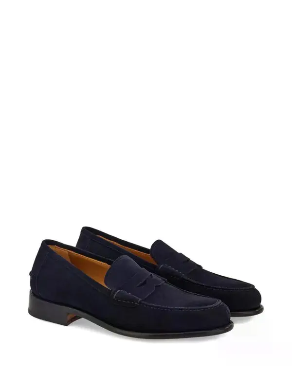 FERRAGAMO Tramezza Velvet Loafers
