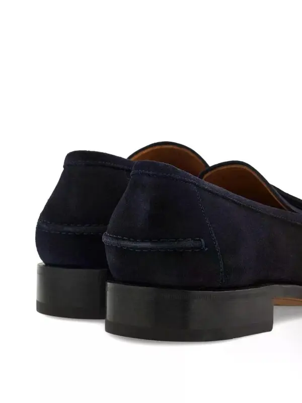 FERRAGAMO Tramezza Velvet Loafers