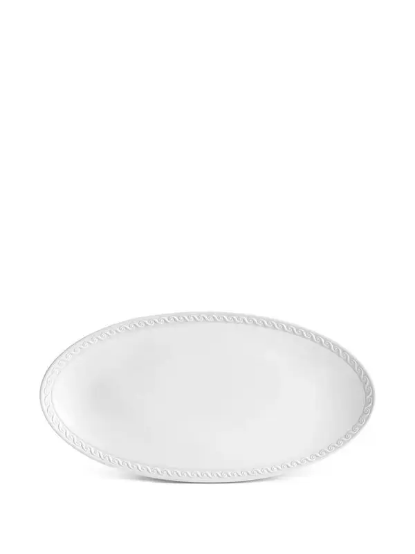 L'Objet Small Neptune Oval Serveware - White