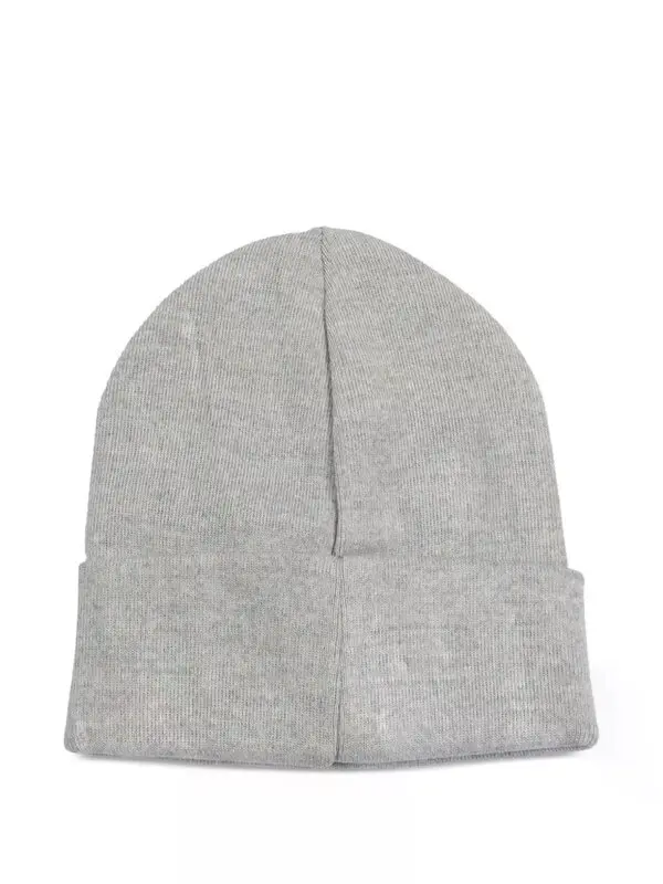 DONDUP Logo-plaque Beanie - Grey