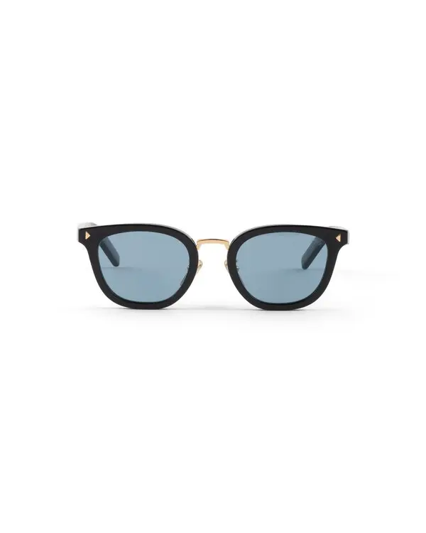 Prada Sunglasses With Metal Plaque - Lenses