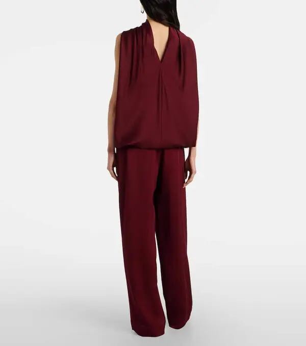 Simkhai Kyra Satin Wide-leg Pants