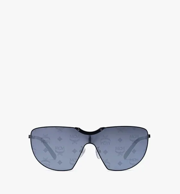 Mcm Monogram Shield Sunglasses - Black