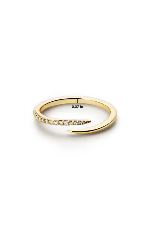 ANA LUISA Oren Cubic Zirconia Bypass Ring