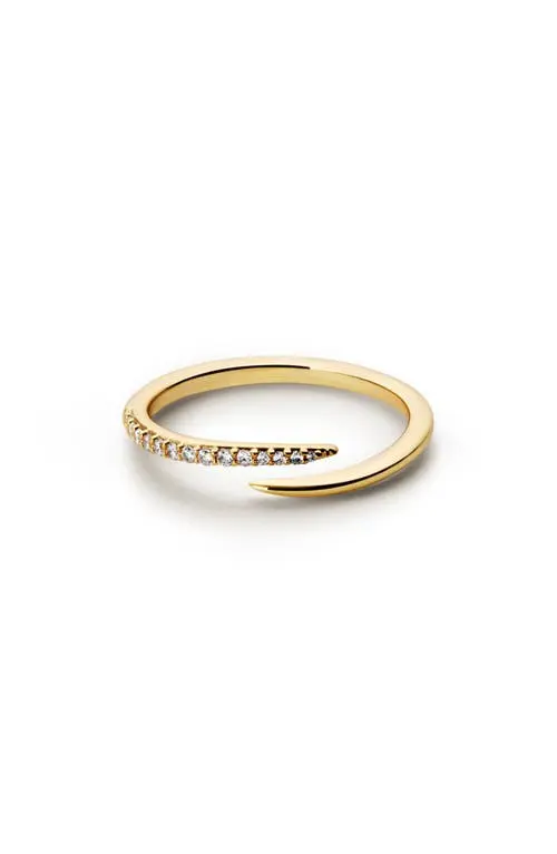 ANA LUISA Oren Cubic Zirconia Bypass Ring