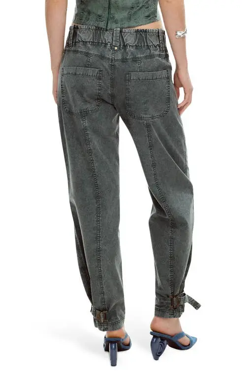 Desigual Belted Cuff Jeans