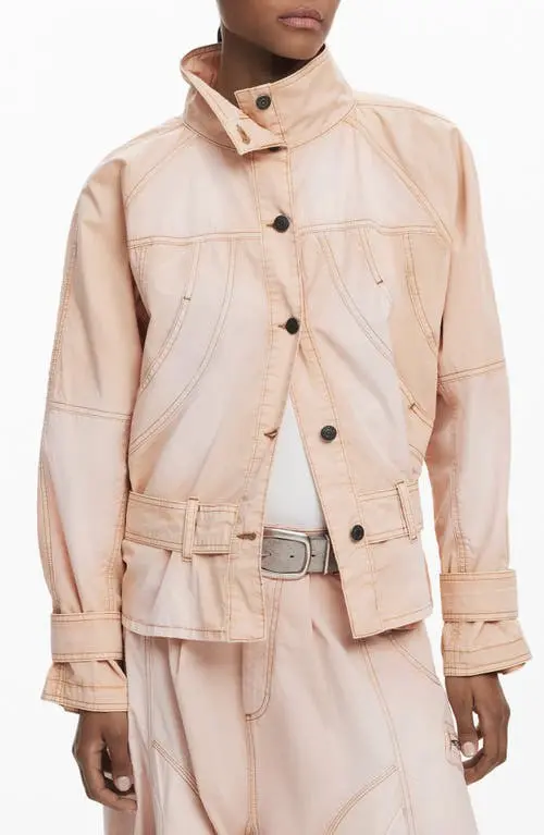 Desigual Belted Cotton Jacket