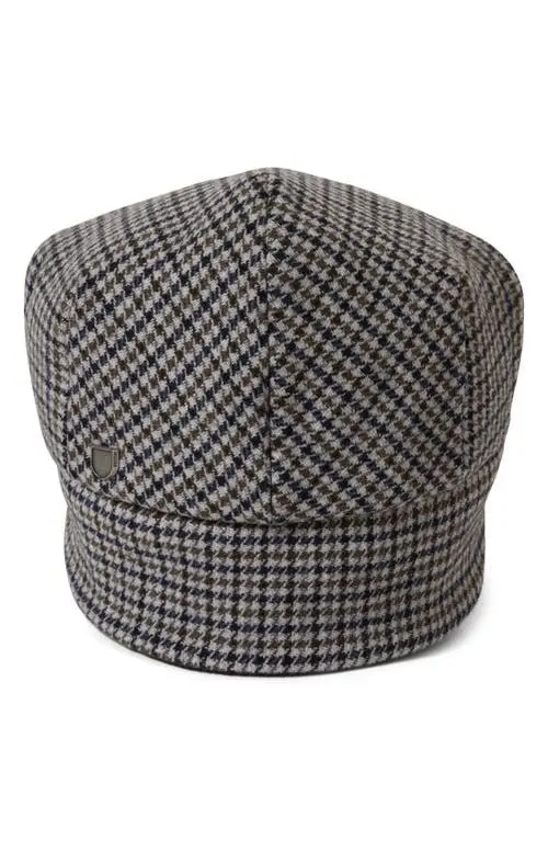 Brixton Hooligan Houndstooth Ear Flap Cap