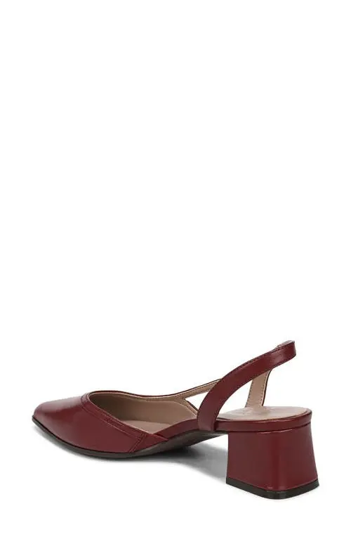 Naturalizer Mila Pointed Toe Slingback Pump - Cranberry Red