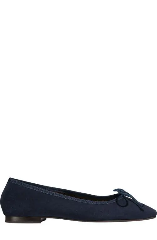 MARGAUX LONNBERG The Fonteyn Flat - Indigo Suede