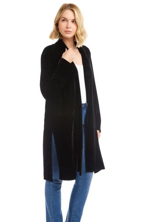 Karen Kane Velvet Duster