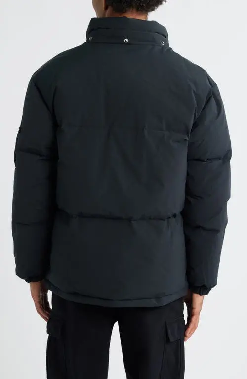 Alpha Industries Down & Feather Puffer Parka - Black