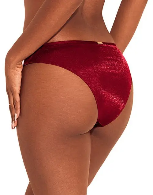 ADORE ME Gianina Cheeky Panties - Dark Red