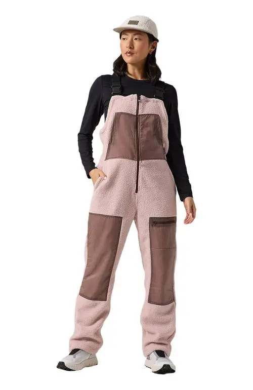 BACKCOUNTRY Wander Pile-fleece Overall - Bark