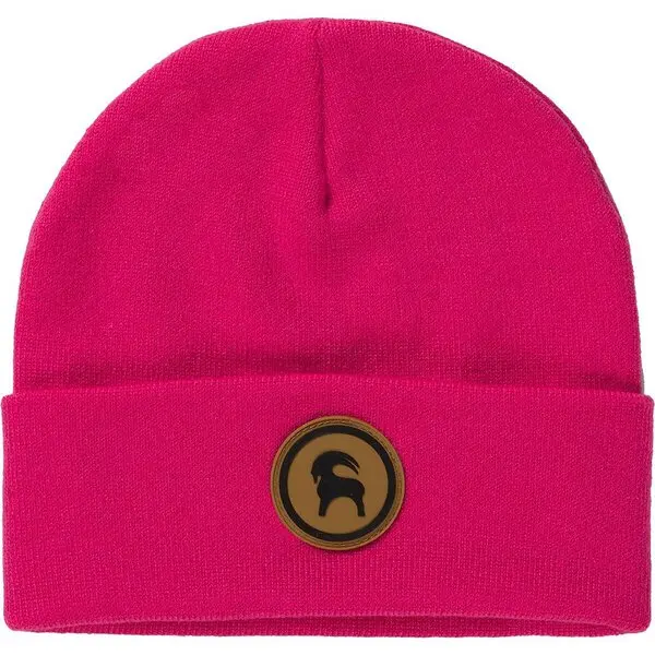 BACKCOUNTRY Patch Goat Beanie - Pink Glo