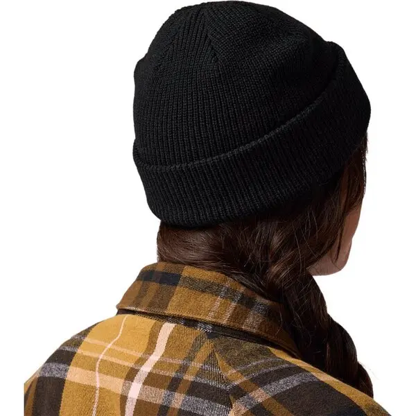 BACKCOUNTRY Capra Rolled Beanie - Black