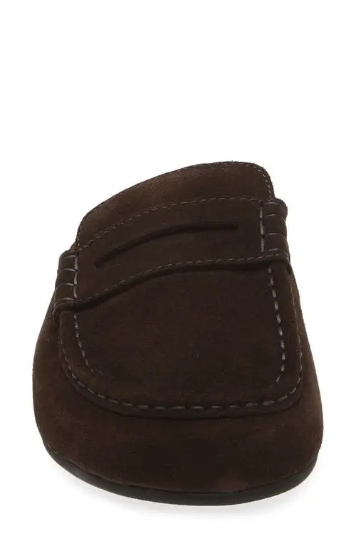 Jeffrey Campbell Miles Loafer Mule - Brown Suede