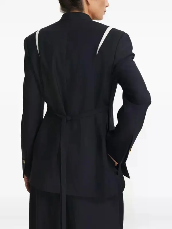 CUANNA Fitted Double-breasted Jacket