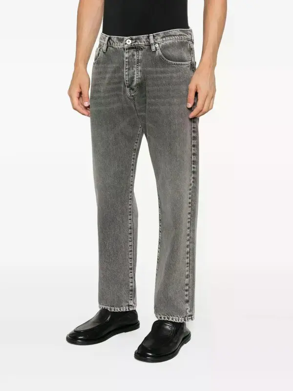 AMARANTO Logo-patch Jeans