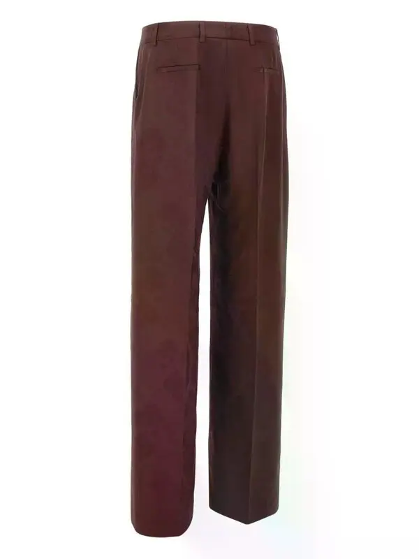 Etro Pleated Straight-leg Trousers