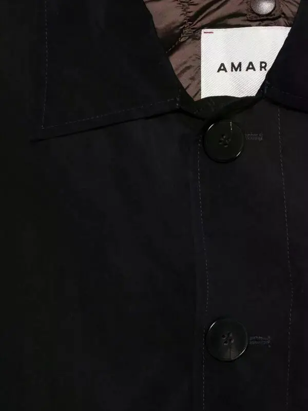 AMARANTO Single-breasted Shirt Jacket