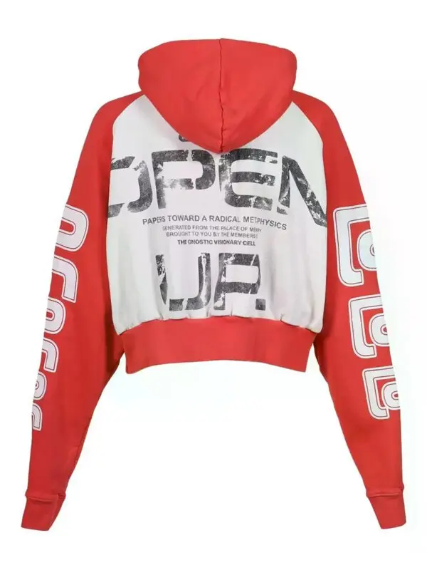 RRR123 Graphic-print Hoodie