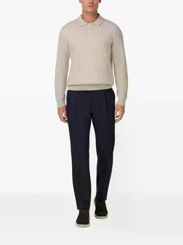 Boggi Milano Pleated Trousers