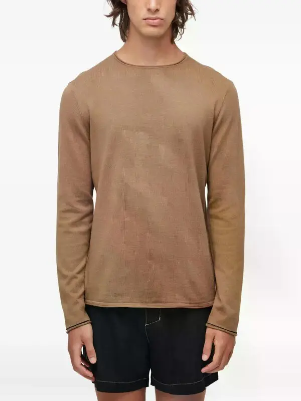OSKLEN Round-neck Long Sleeve Sweater