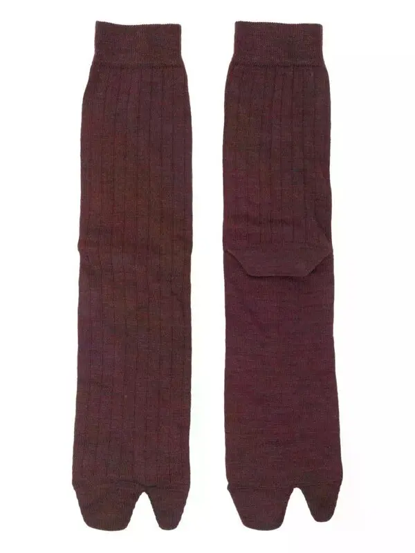 MAISON MARGIELA Tabi Socks - Brown